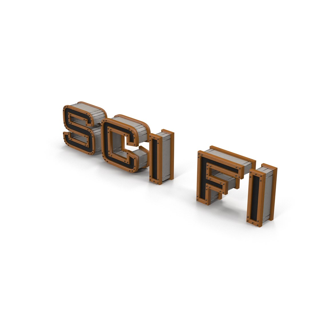 3d Sci Fi Logo