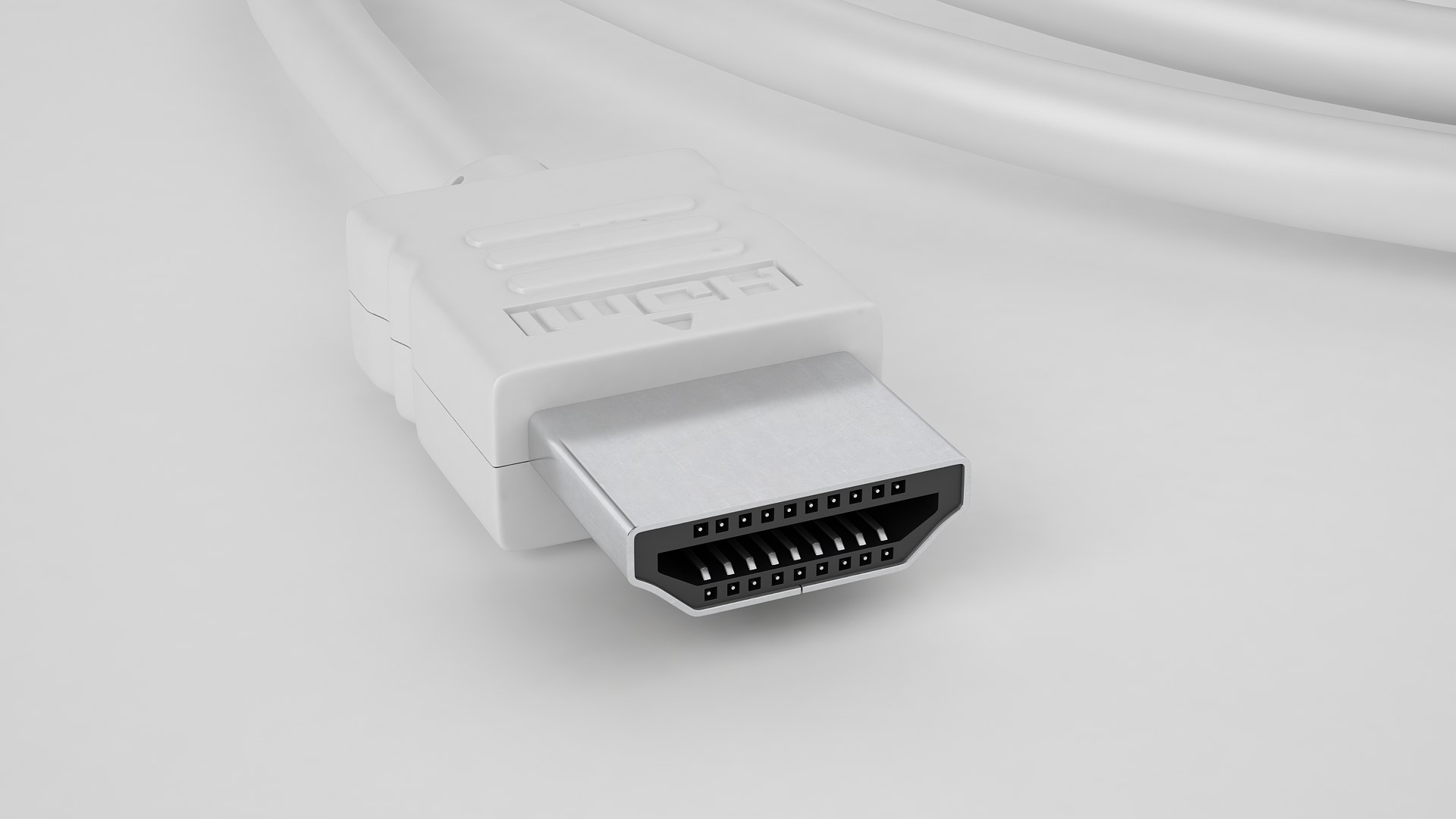 3D Hdmi Cable - TurboSquid 1485166