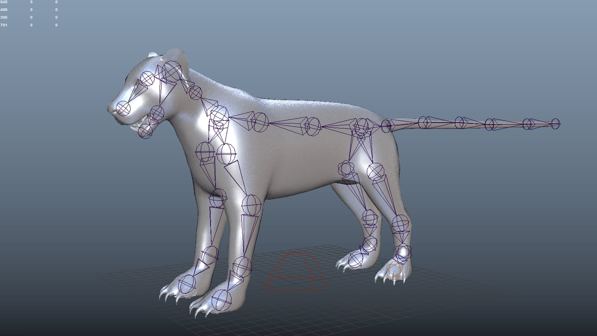 Panther rigged 3D model - TurboSquid 1582558