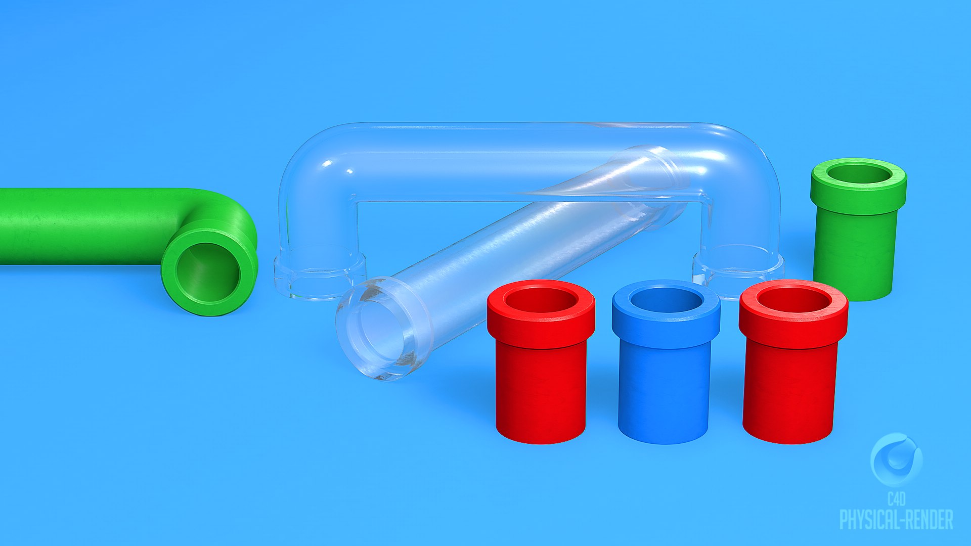 Super Mario Cinematic Pipes Warp 3D Model - TurboSquid 2063488