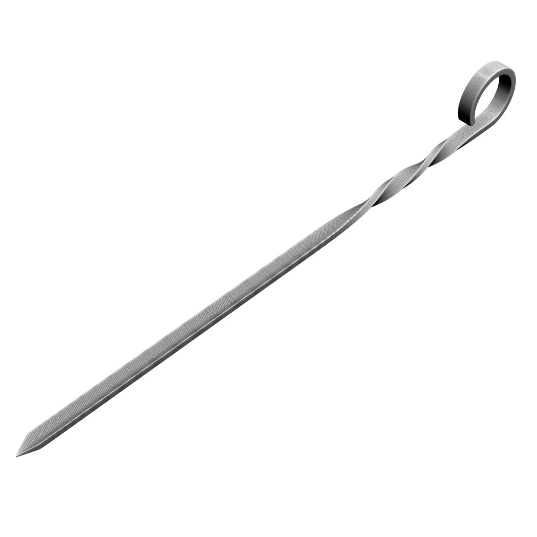 Skewer Metal 3D Model - TurboSquid 1370049