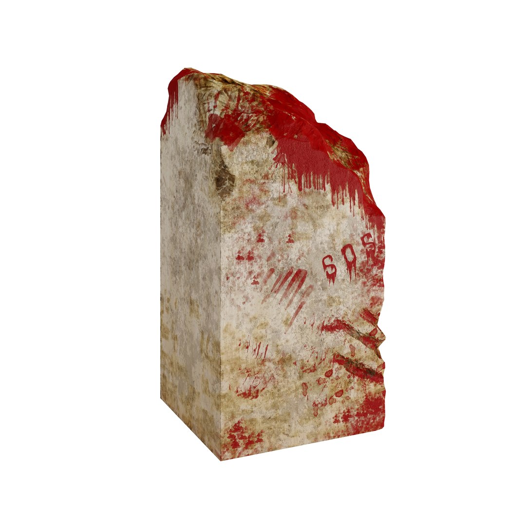 3D Broken Column Model - TurboSquid 2141835