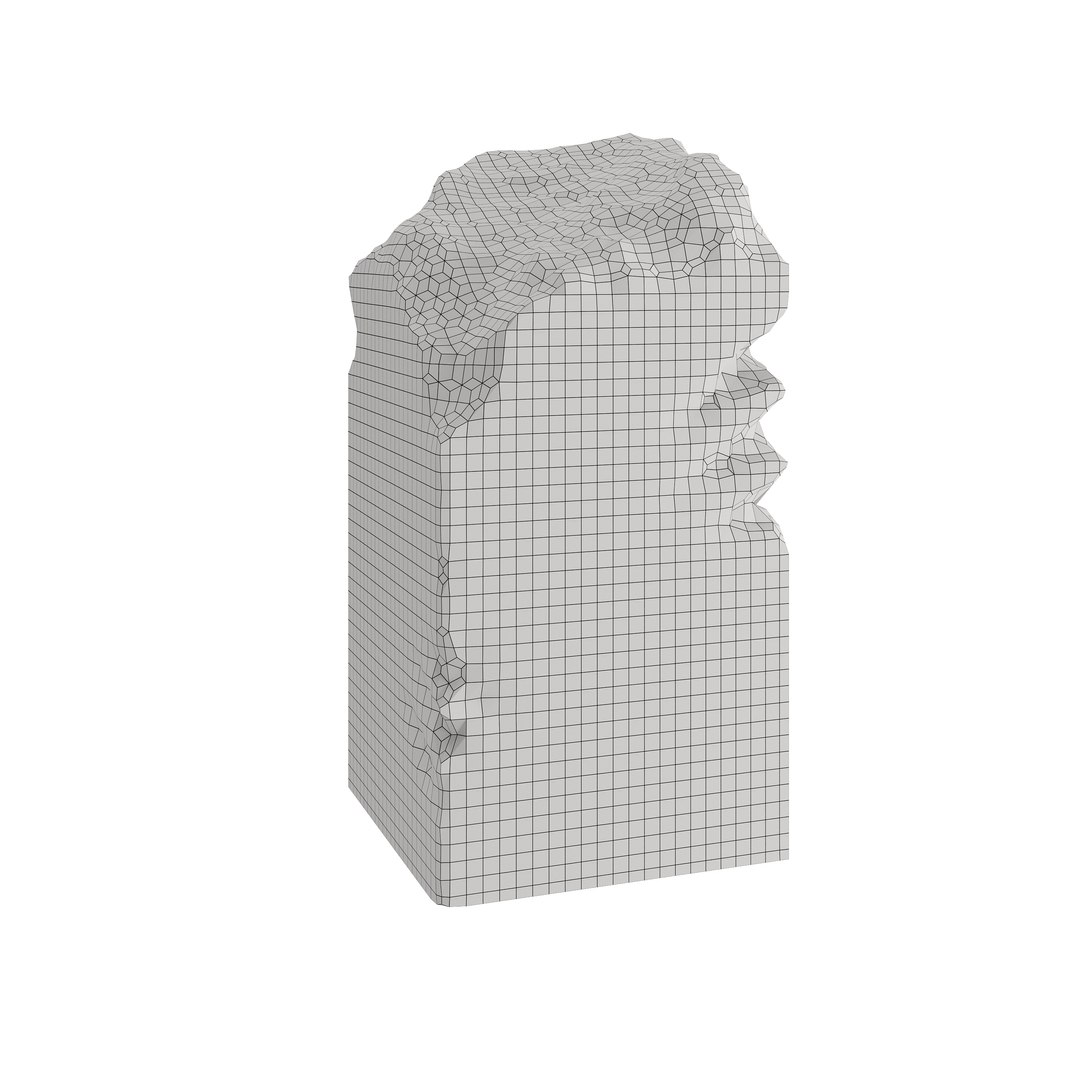 3D Broken Column Model - TurboSquid 2141835