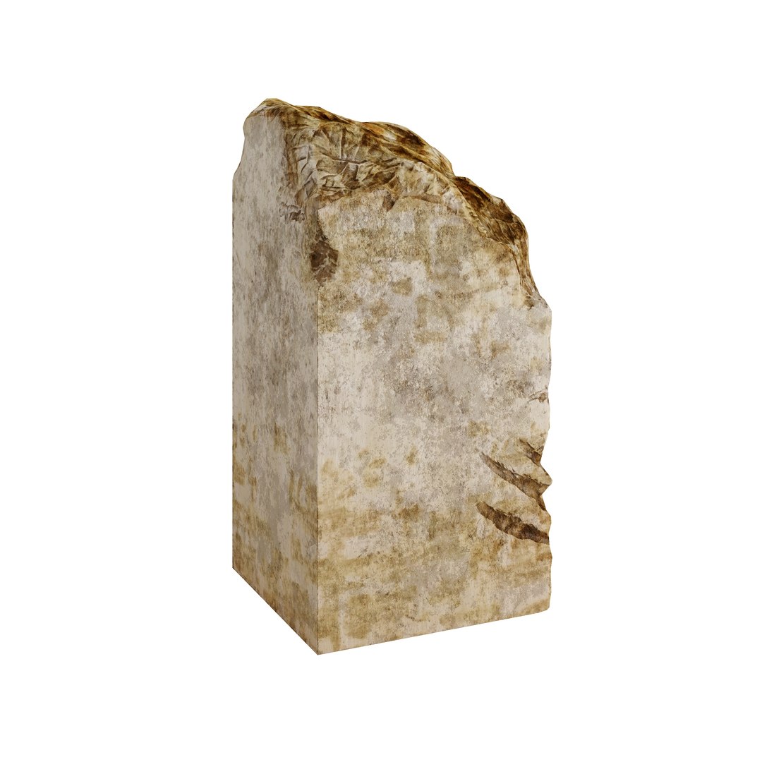 3D Broken Column Model - TurboSquid 2141835