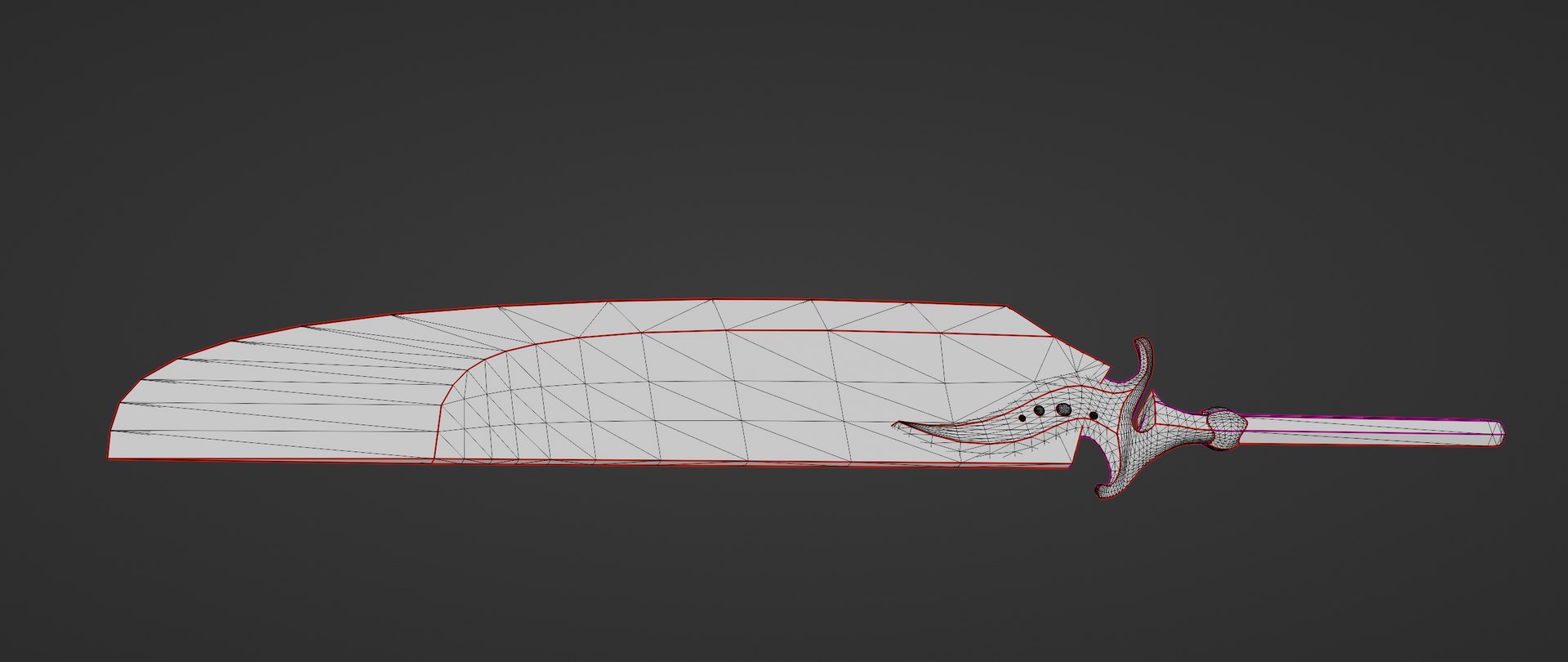 3D Two-handed Sword PBR Low-Poly Game-Ready Model - TurboSquid 1925344