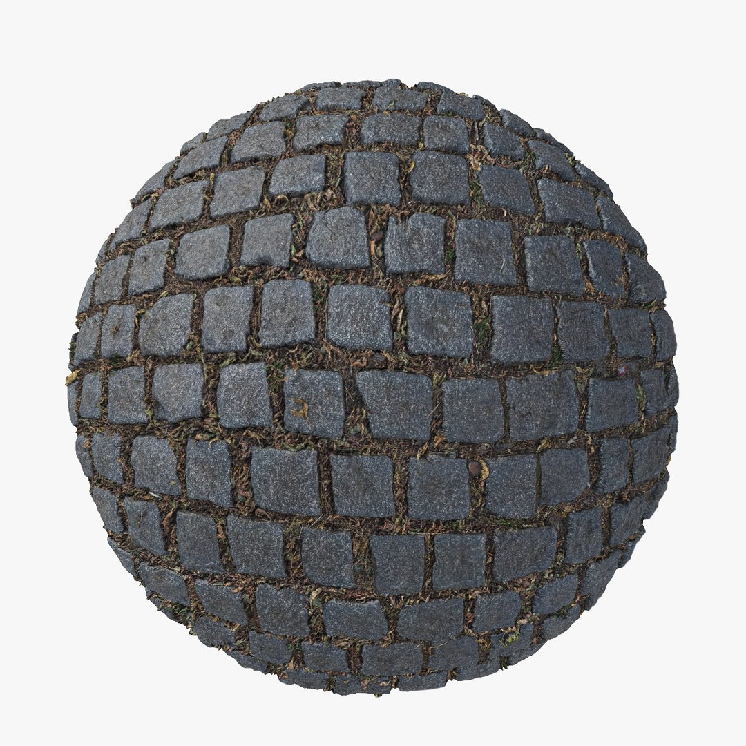 Pavement Cobblestone 3D - TurboSquid 1211521