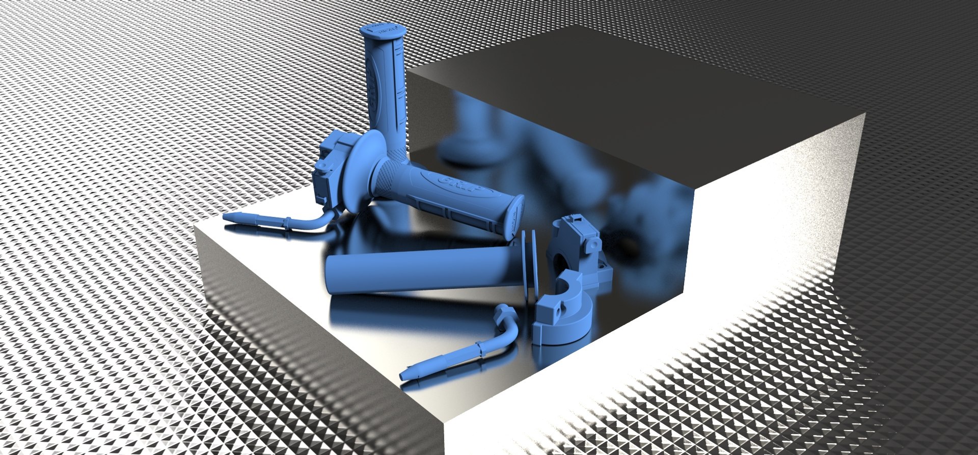 3d 3ds Hand Throttle