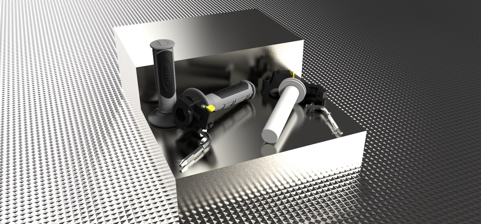 3d 3ds Hand Throttle