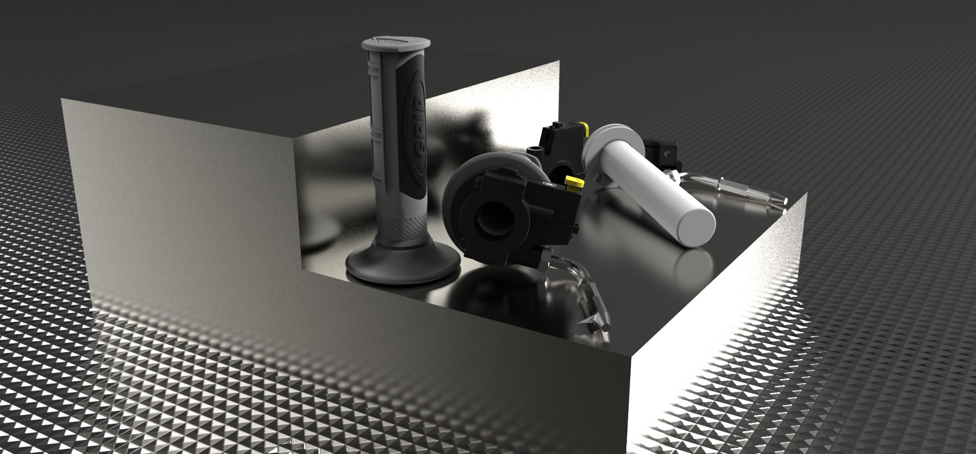 3d 3ds Hand Throttle