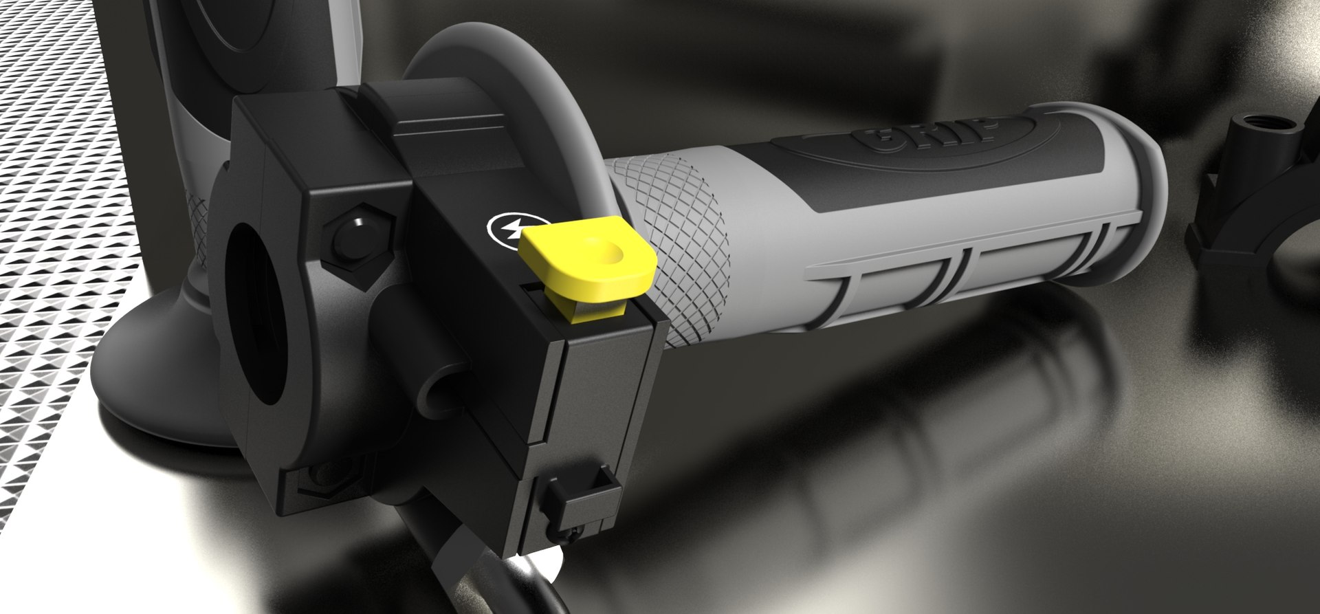 3d 3ds Hand Throttle