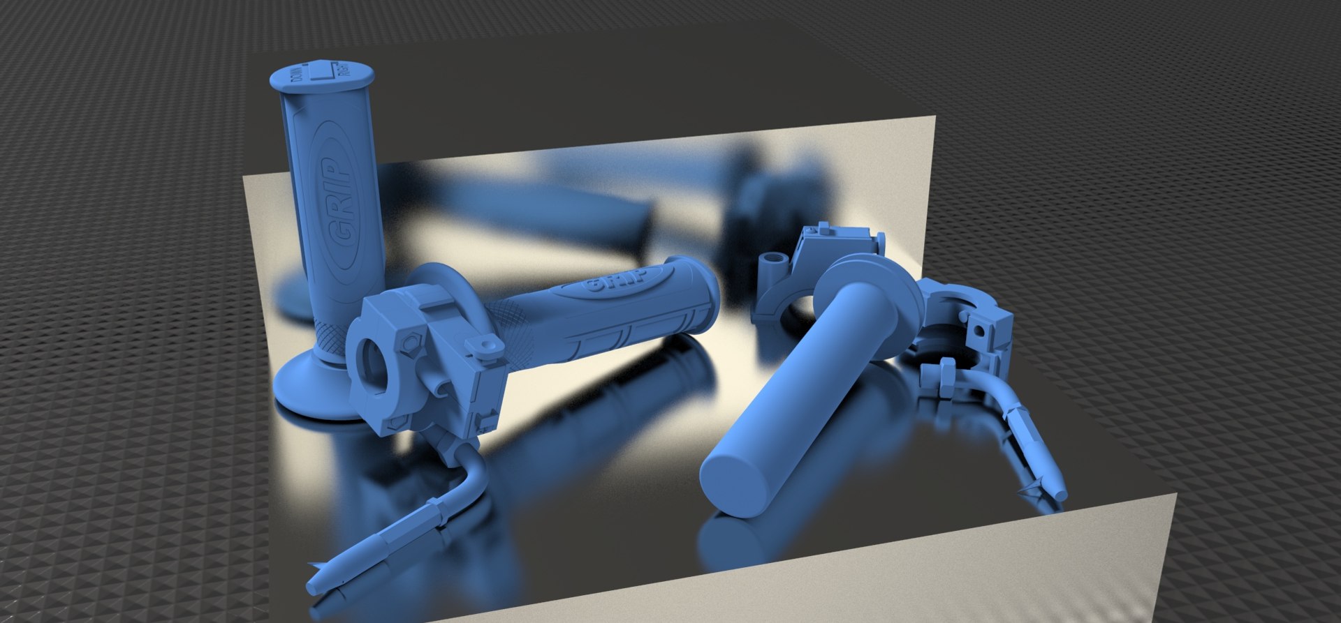 3d 3ds Hand Throttle