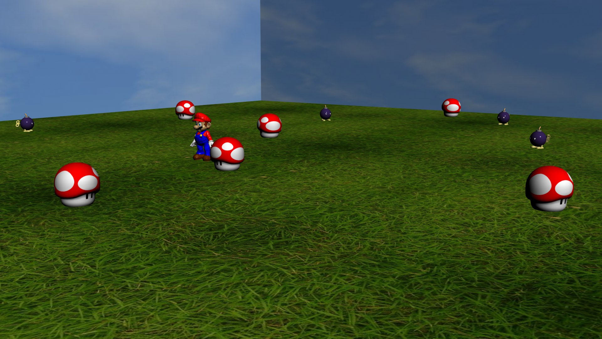 3d Small Mario