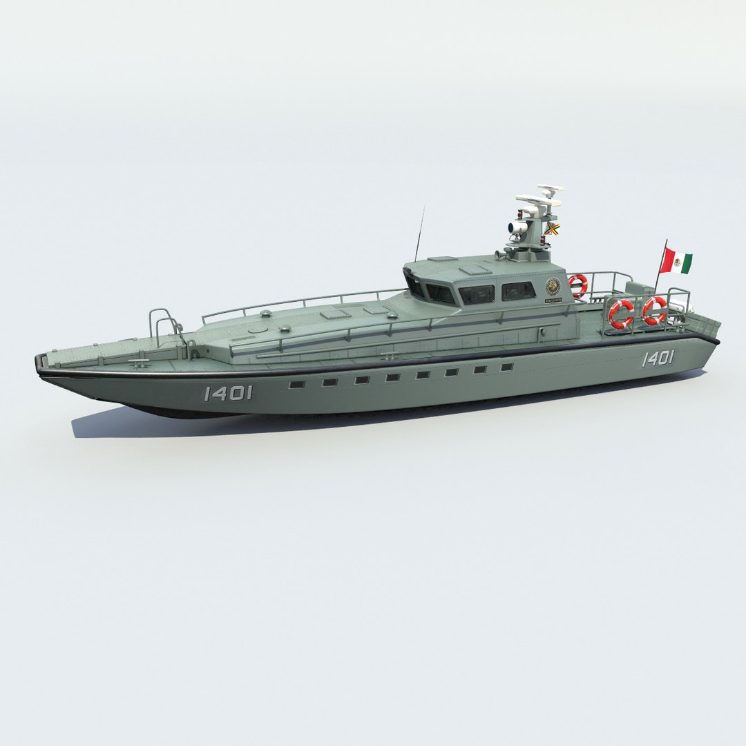 Patrol Boat Interceptor 16 3d Max