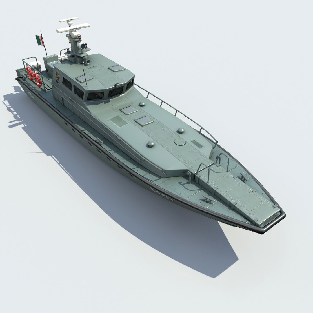 Patrol Boat Interceptor 16 3d Max