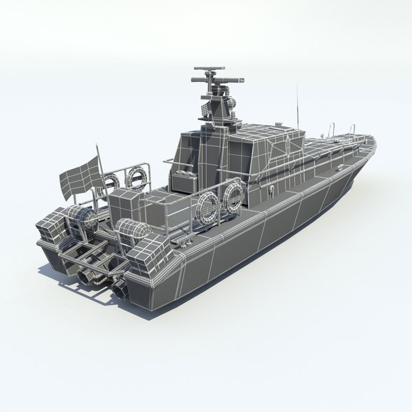 modelo 3d Interceptor 16 m - TurboSquid 727800
