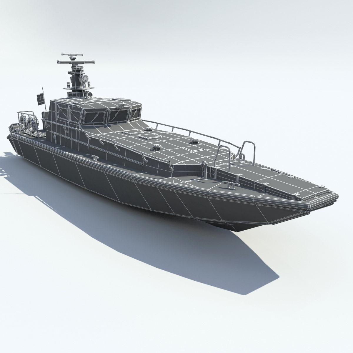 modelo 3d Interceptor 16 m - TurboSquid 727800