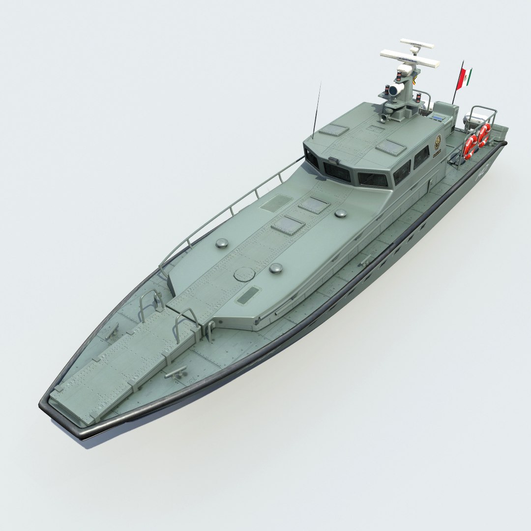 Patrol Boat Interceptor 16 3d Max