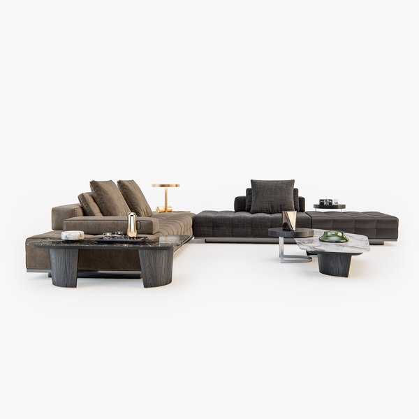 3D minotti lawrence clan seating - TurboSquid 1153662