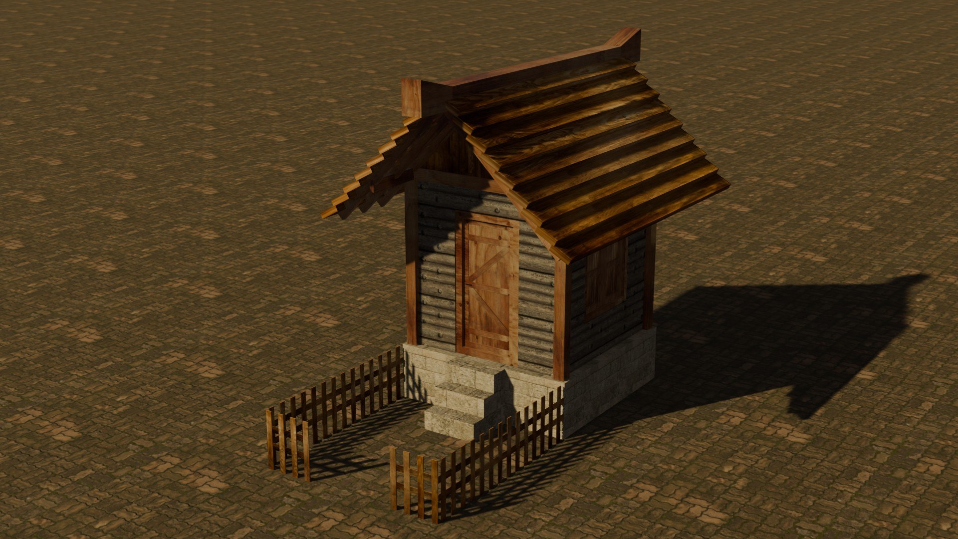 Medieval house model - TurboSquid 2179236