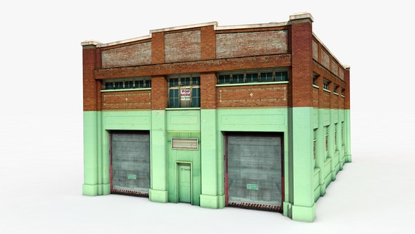 3D модель Склад Low Poly — коллекция из 6 моделей - TurboSquid 2029673