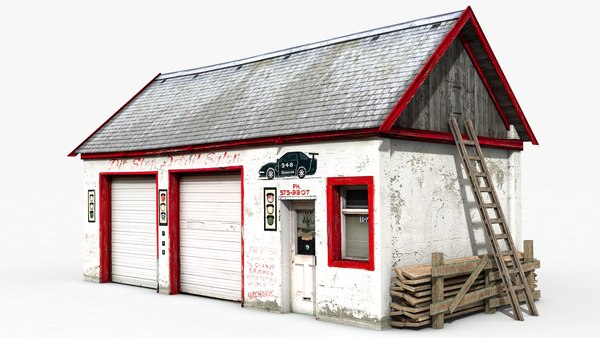 3D модель Склад Low Poly — коллекция из 6 моделей - TurboSquid 2029673