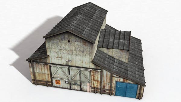 3D модель Склад Low Poly — коллекция из 6 моделей - TurboSquid 2029673