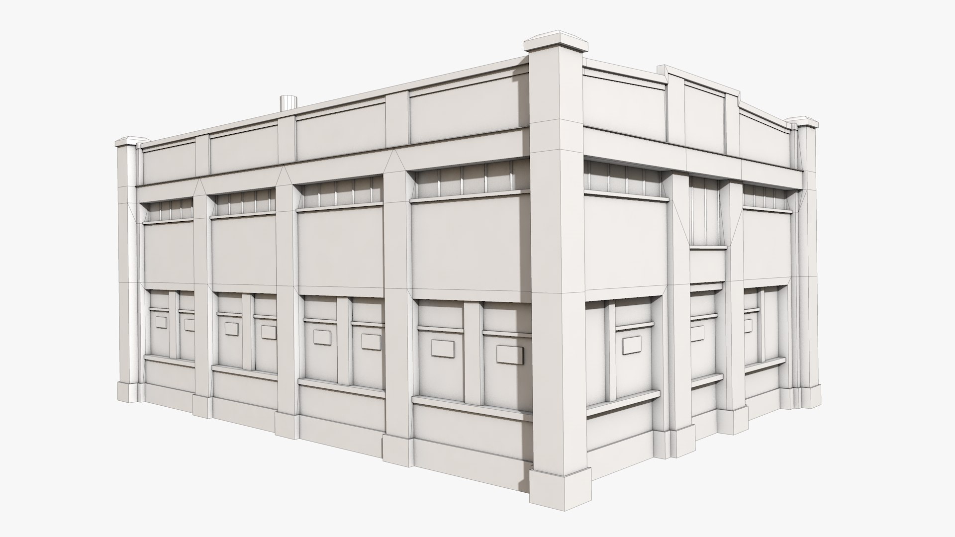 3D Warehouse Low Poly - 6 Models Collection model - TurboSquid 2029673