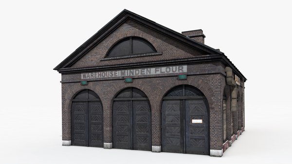 3D модель Склад Low Poly — коллекция из 6 моделей - TurboSquid 2029673