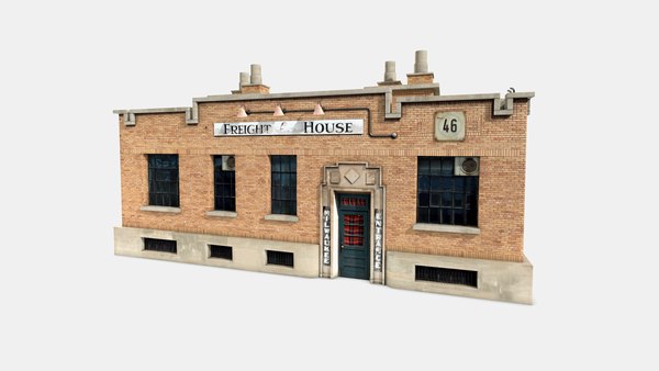 3D модель Склад Low Poly — коллекция из 6 моделей - TurboSquid 2029673