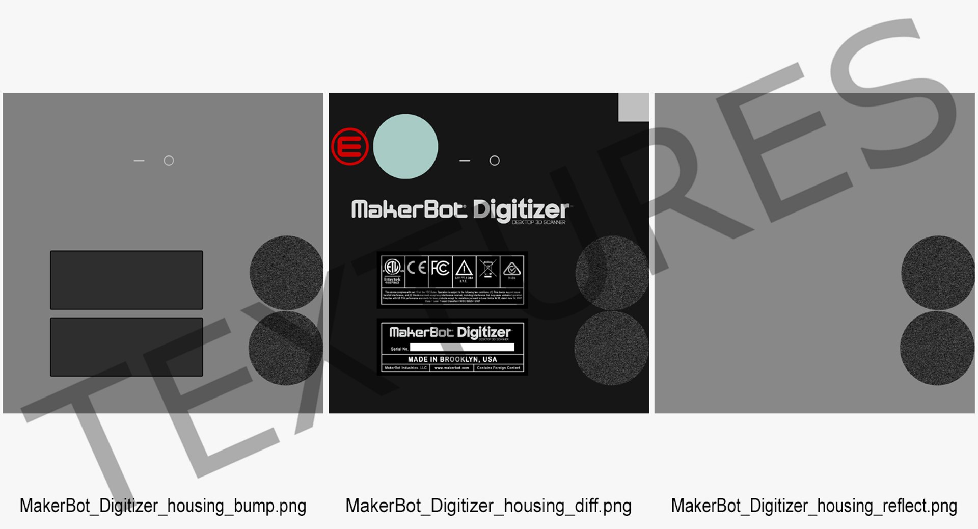 3D Desktop Scanner Makerbot Digitizer Model - TurboSquid 1168675