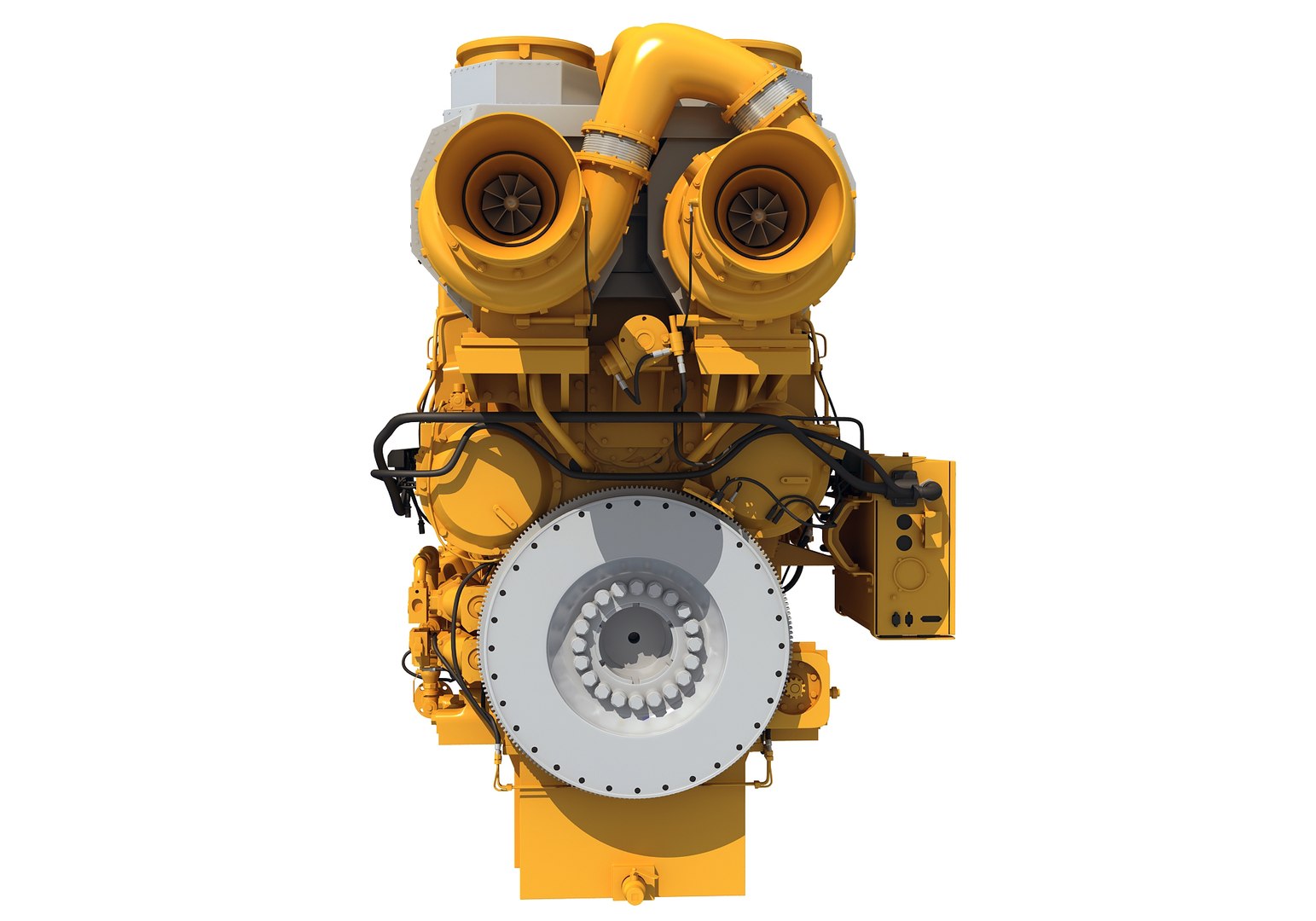 Marine Engine 3D Model - TurboSquid 1216291