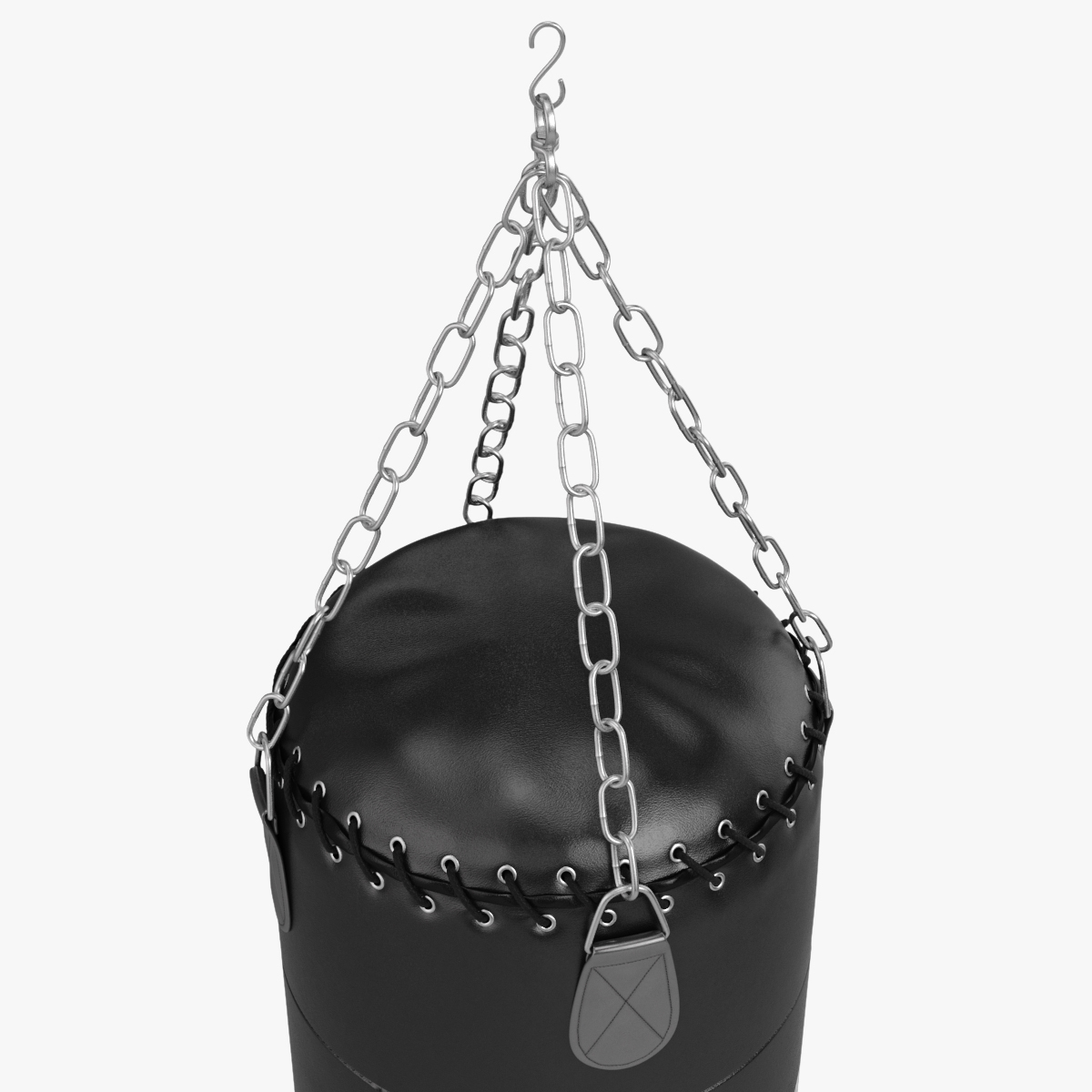 3d punching bag boxing gloves model