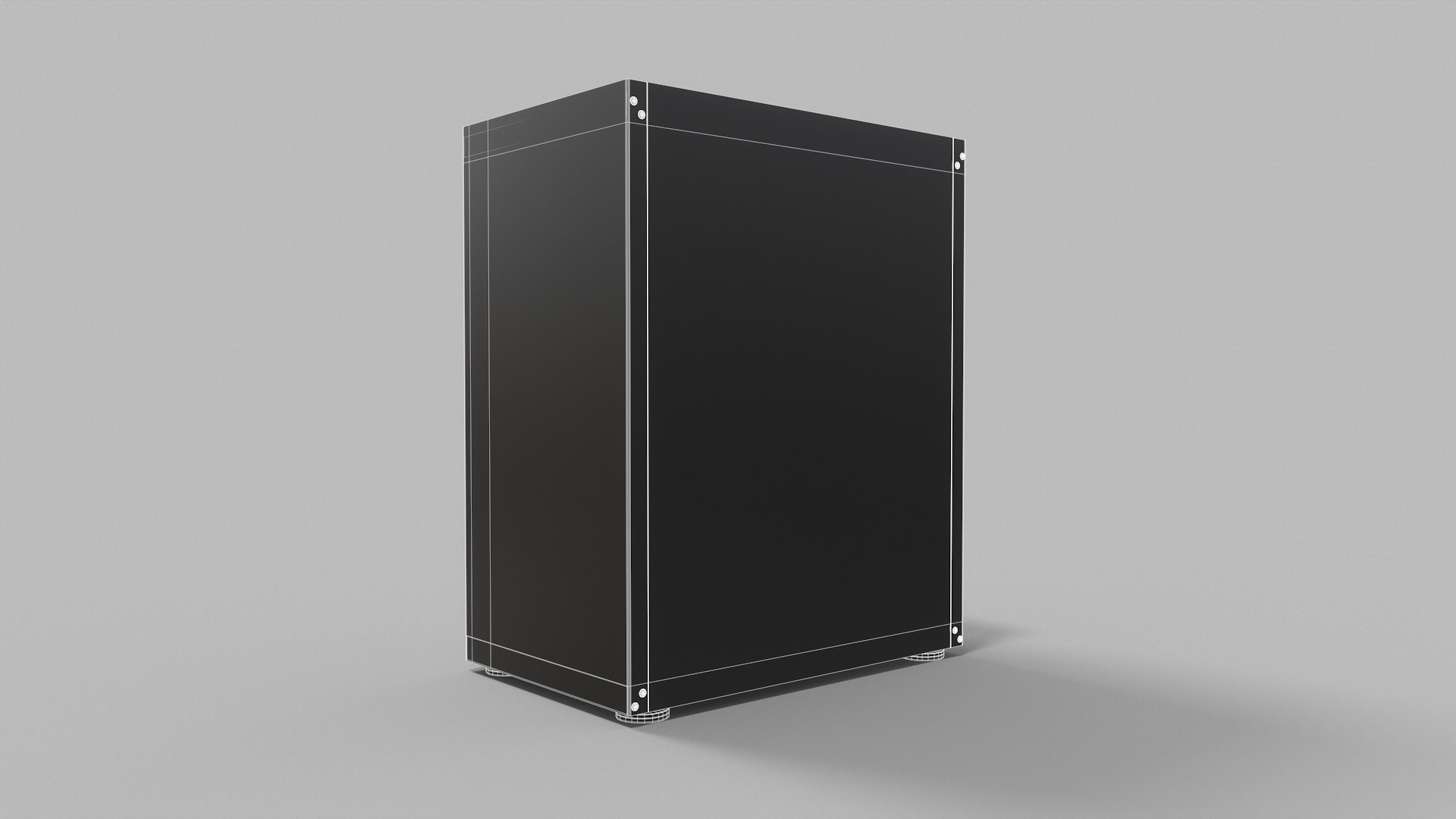 3D Model 1 Modular Tool Storage Cabinet 2dF - TurboSquid 2039319