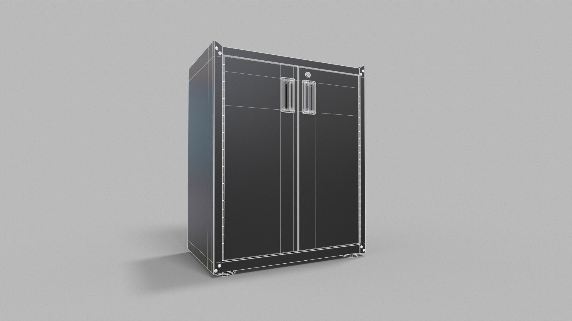 3D Model 1 Modular Tool Storage Cabinet 2dF - TurboSquid 2039319
