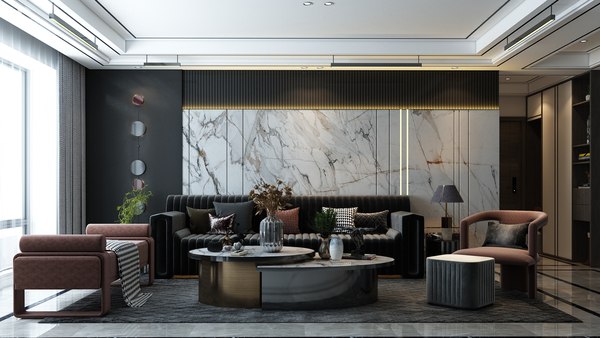 modelo 3d Livingroom interior - TurboSquid 1887556