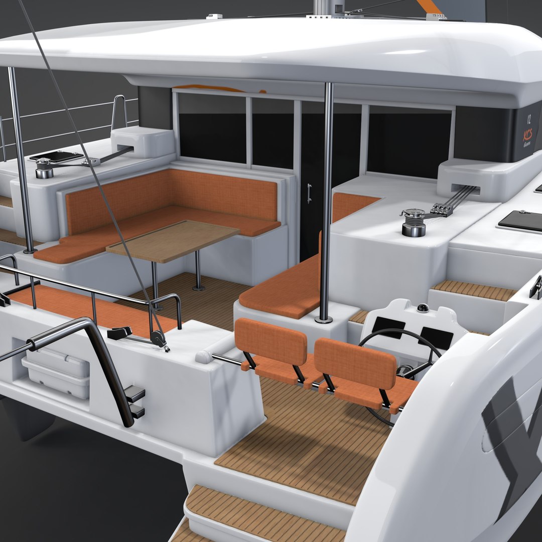 EXCESS 12 3D Catamaran 3D Model - TurboSquid 2089313