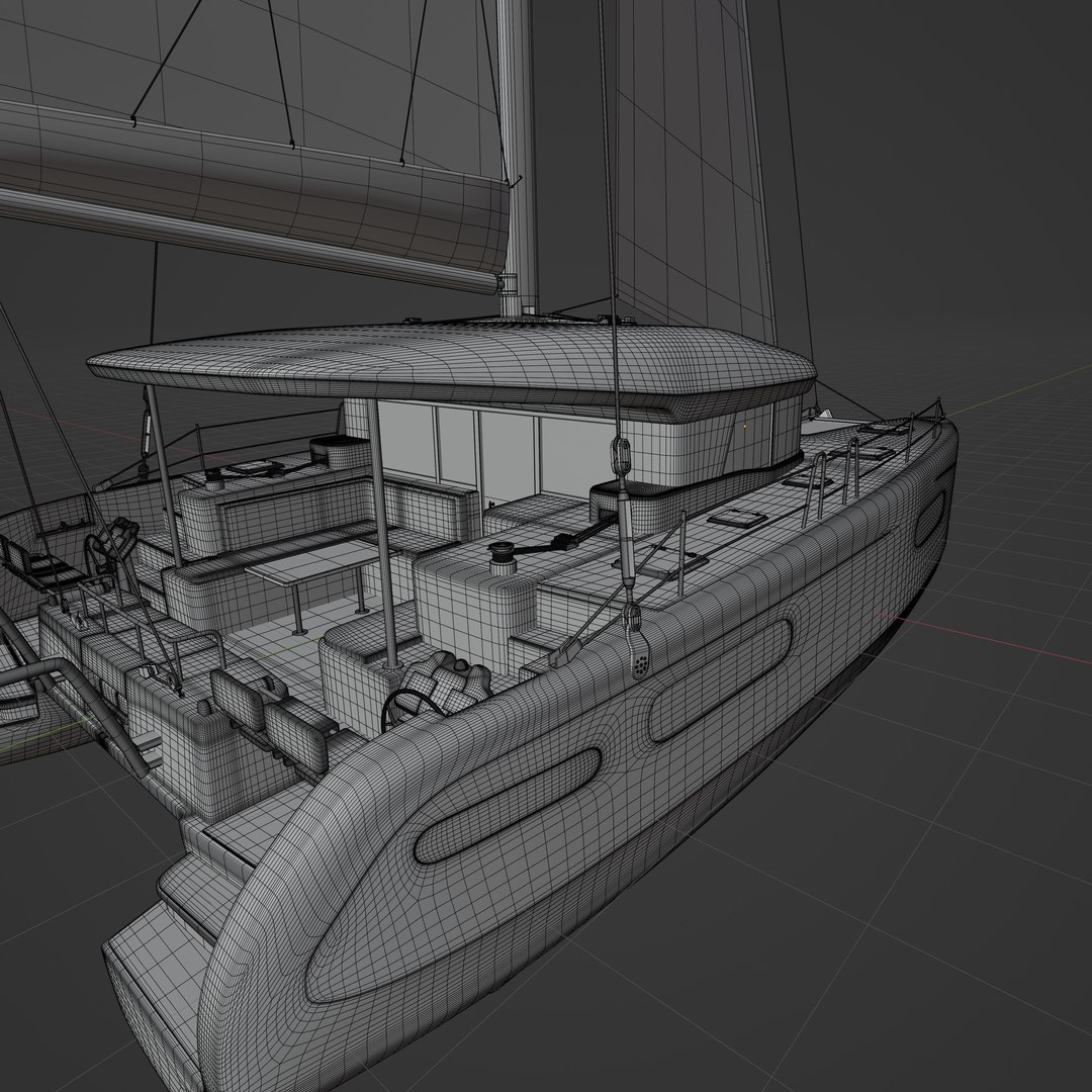 EXCESS 12 3D Catamaran 3D Model - TurboSquid 2089313