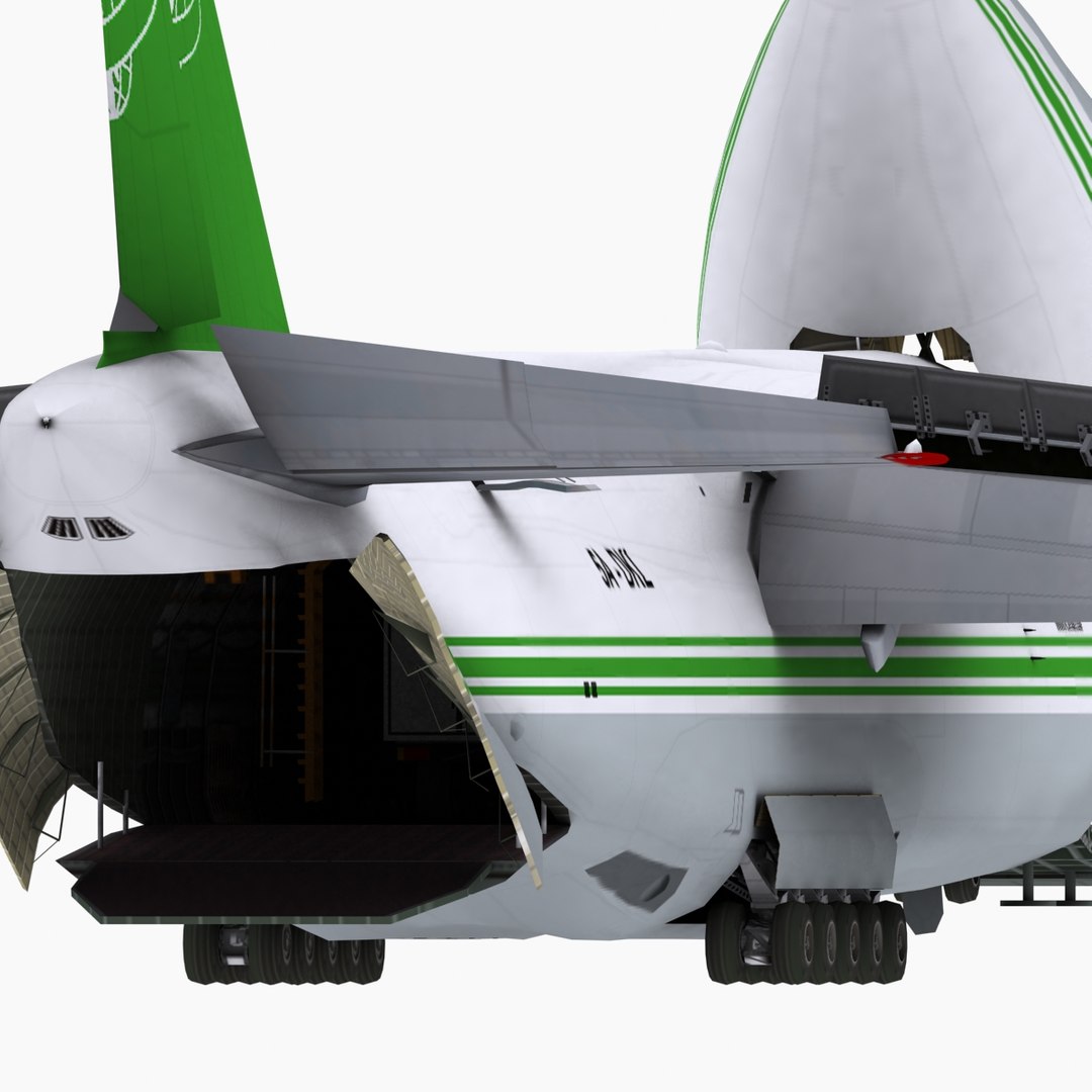 Antonov An124 3d Model
