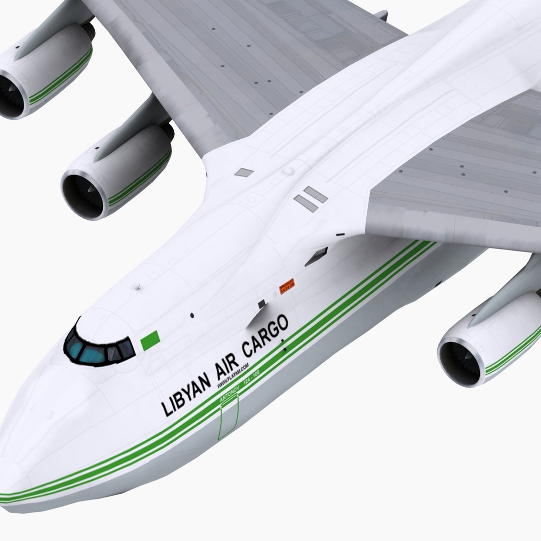 Antonov An124 3d Model