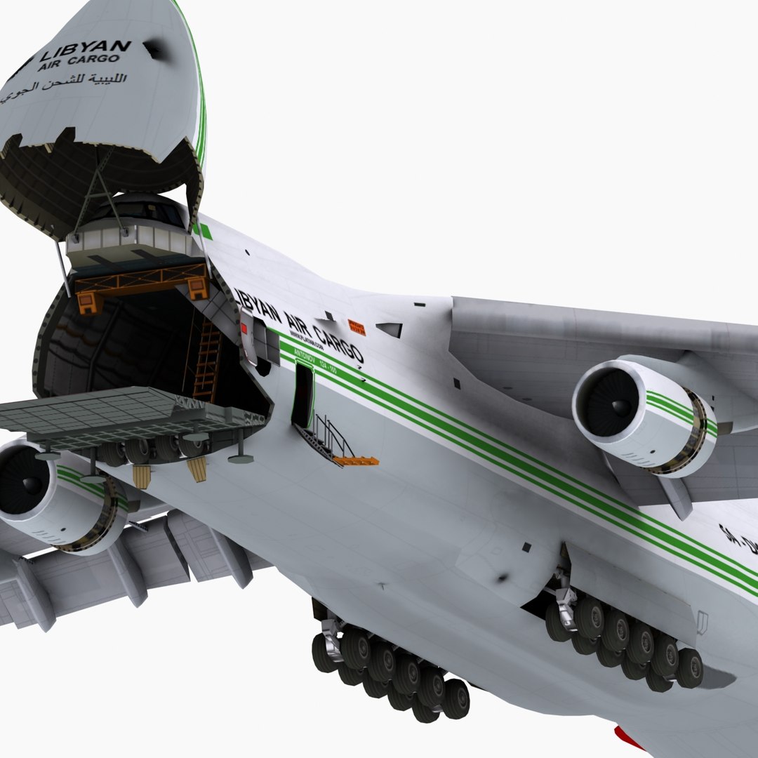 antonov an124 3d model
