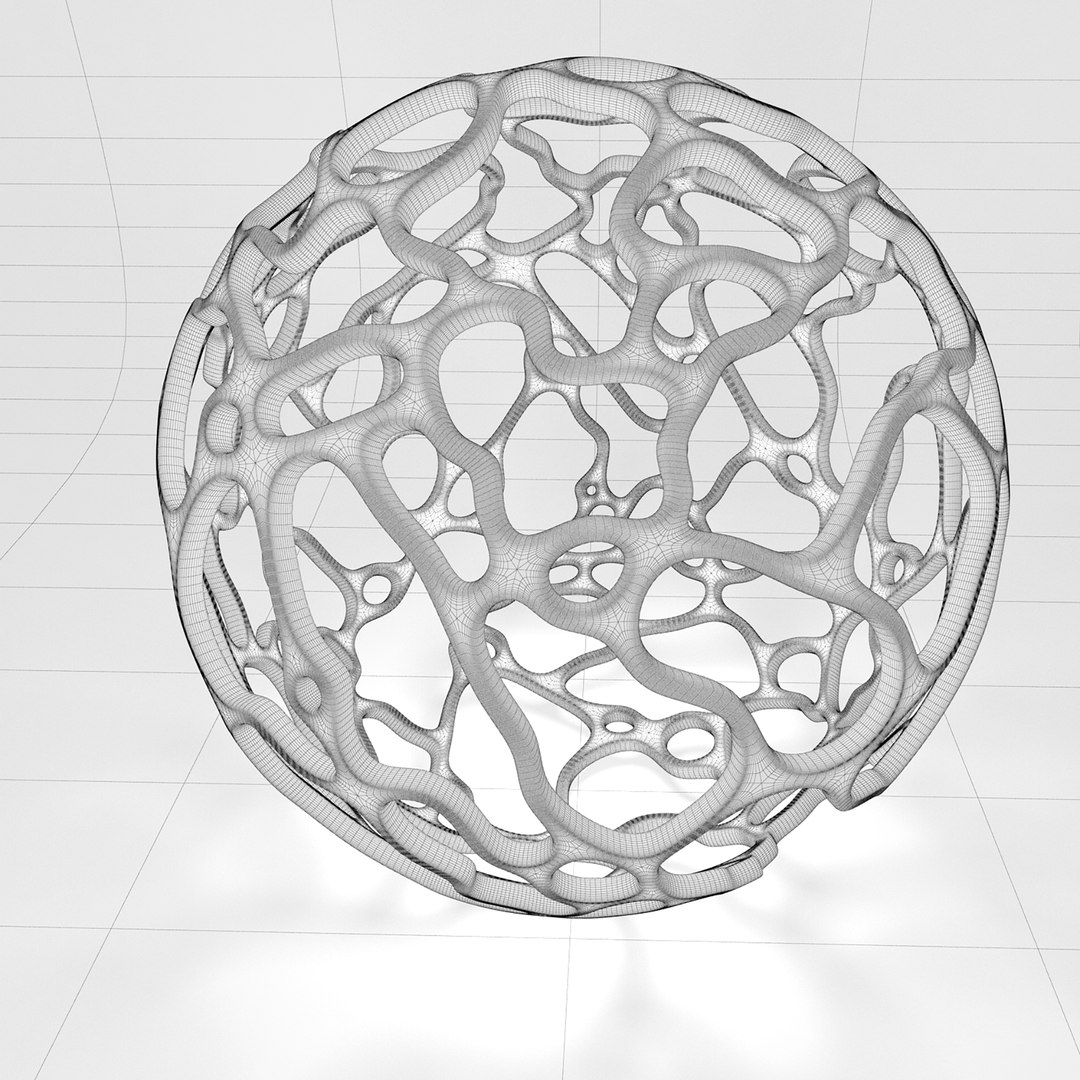 Fractal Smooth Sphere 01 3D Model - TurboSquid 1877017