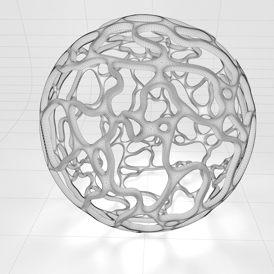 Fractal Smooth Sphere 01 3D Model - TurboSquid 1877017
