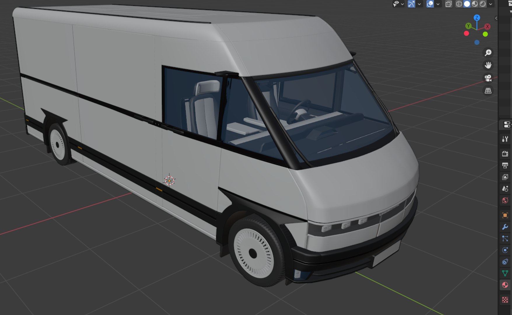 Prototype 1 Van 3D model - TurboSquid 2183630