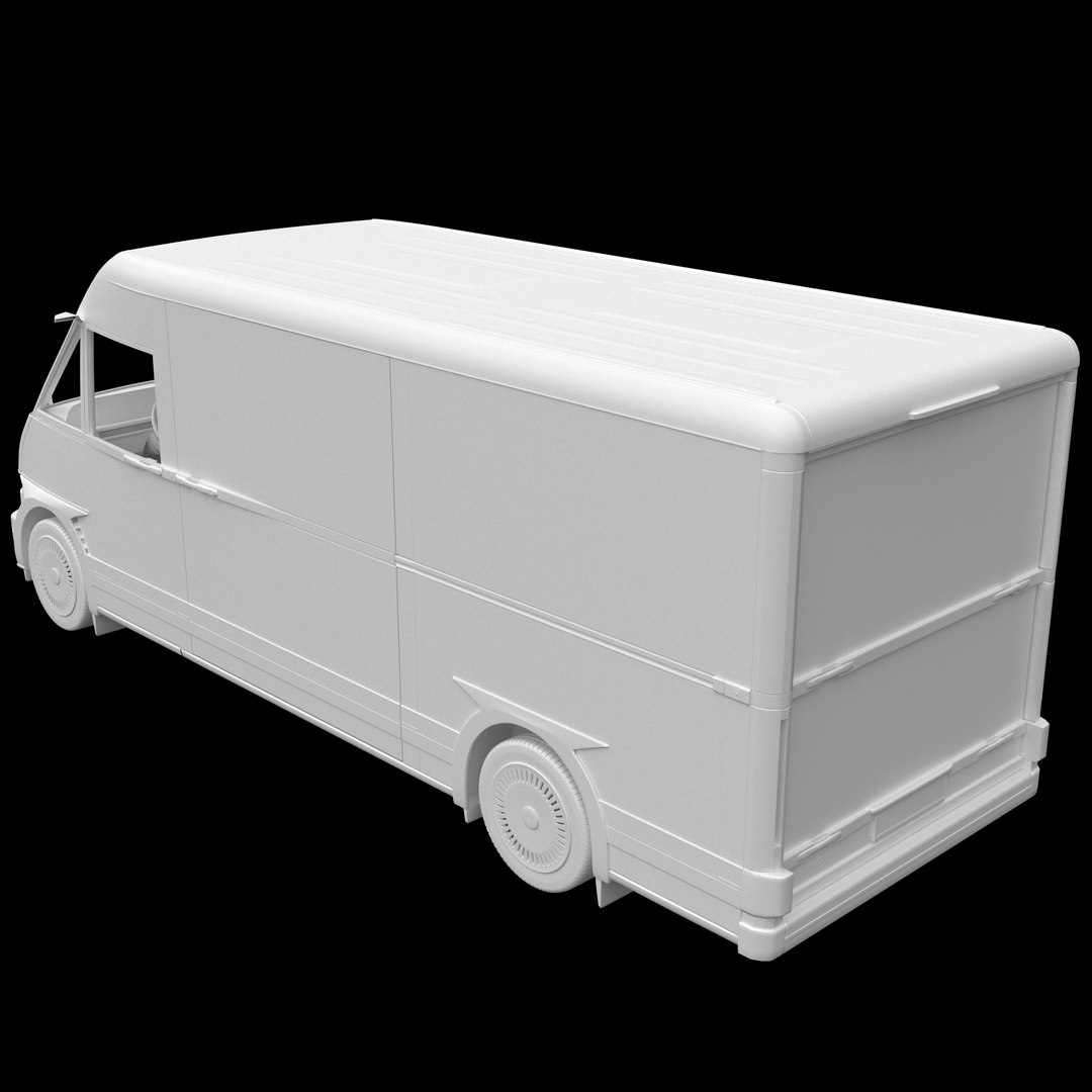 Prototype 1 Van 3D model - TurboSquid 2183630