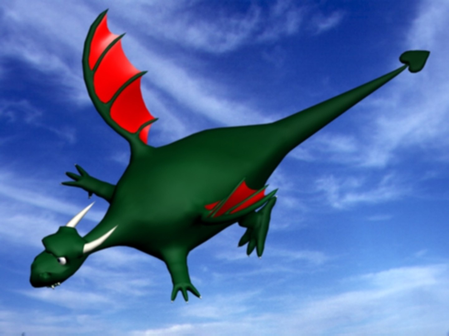 3ds Max Cartoonish Dragon