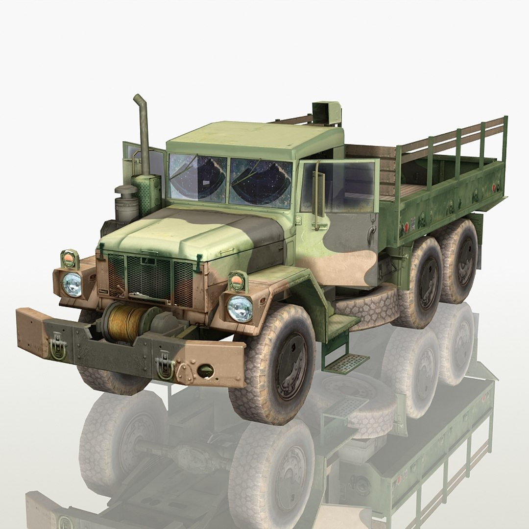 military truck m35 a2 3d model