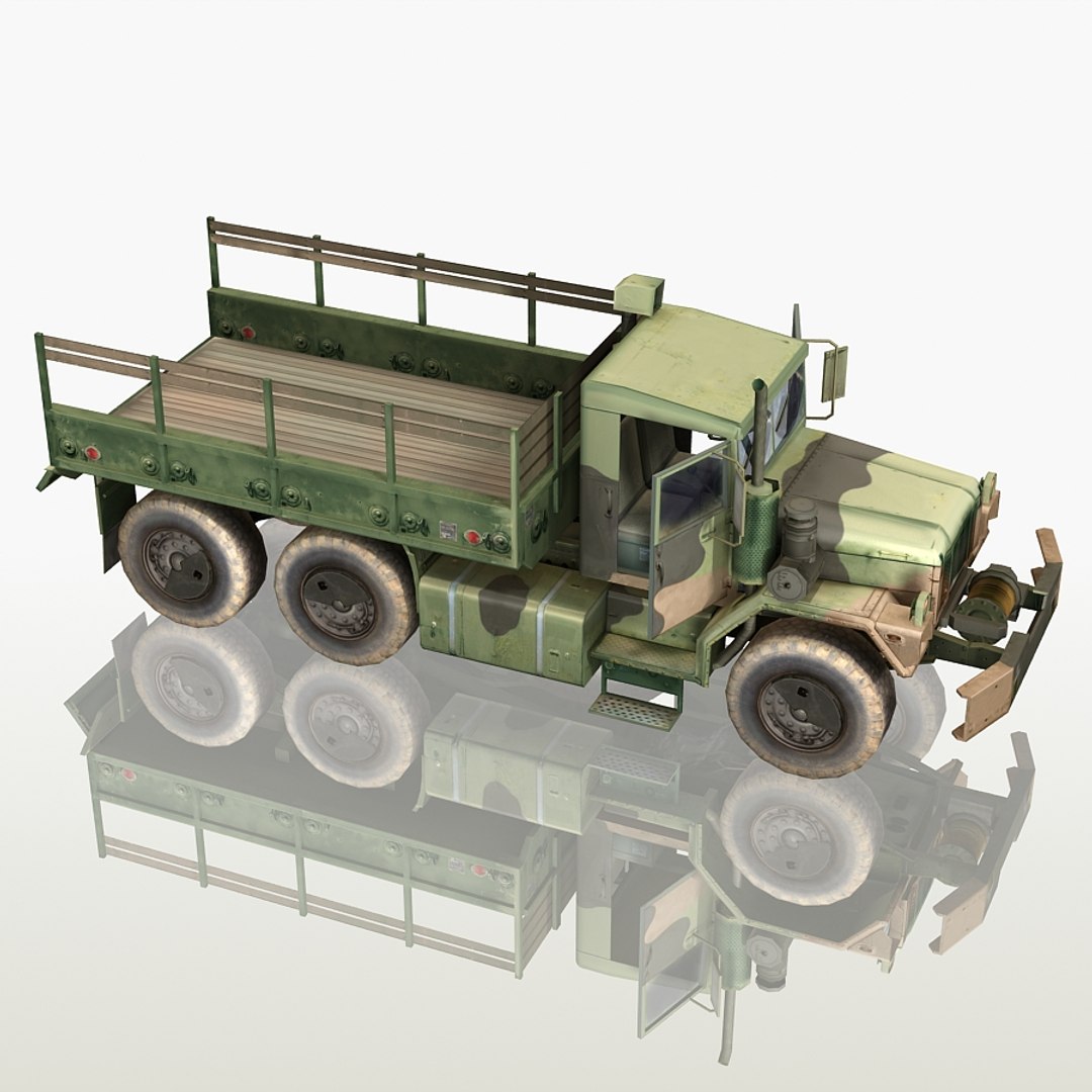 military truck m35 a2 3d model
