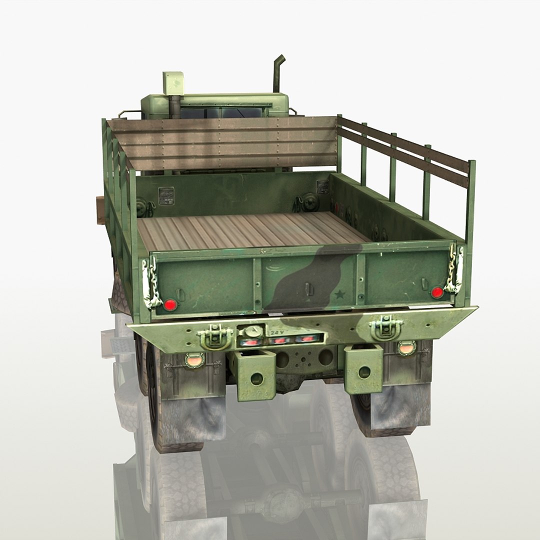 military truck m35 a2 3d model