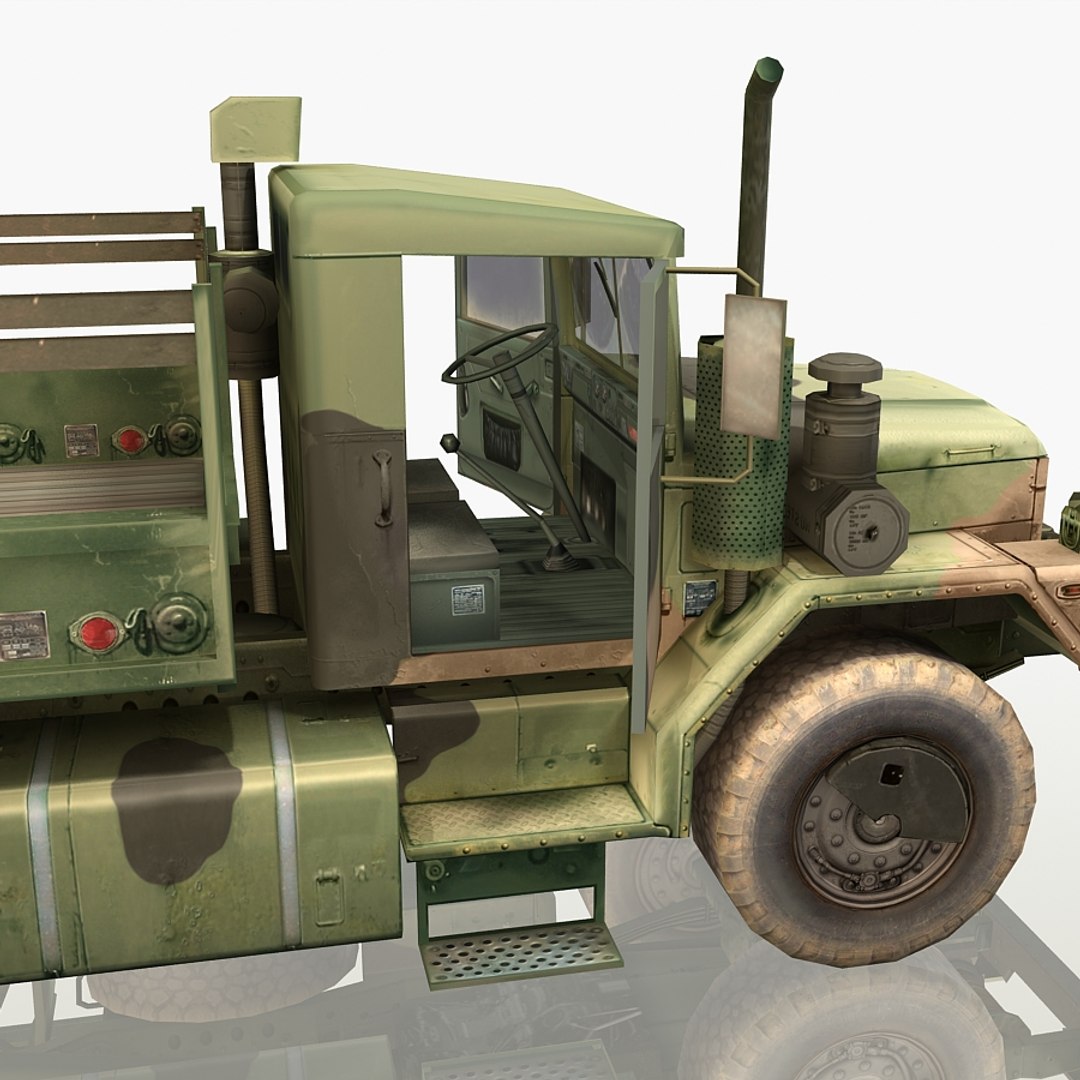 military truck m35 a2 3d model
