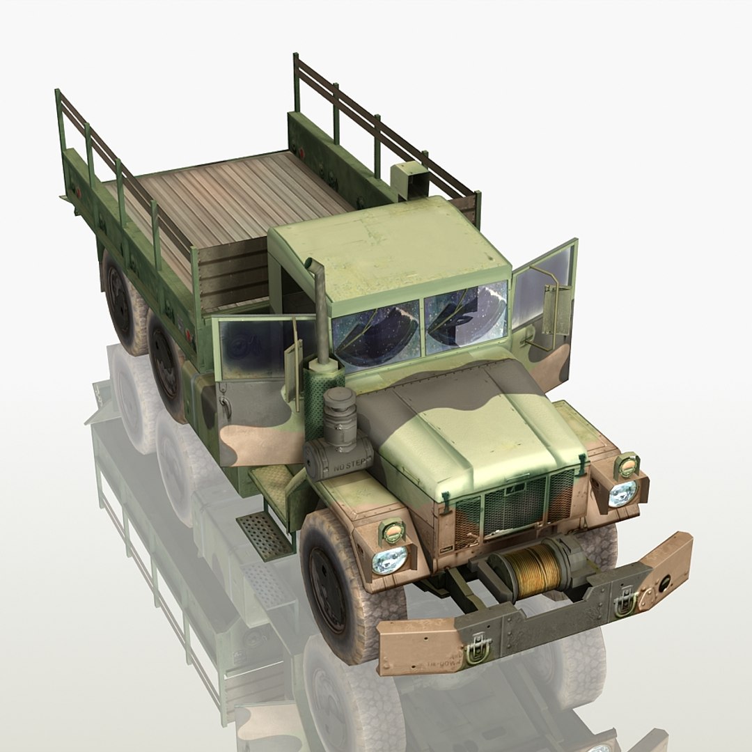 military truck m35 a2 3d model